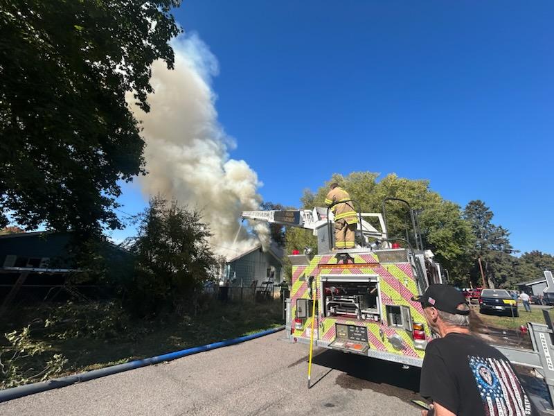 October 8th Structure Fire in Polson